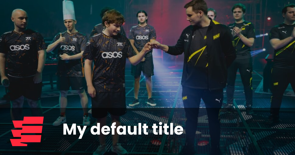 “It certainly was a chess match,” FNATIC mini on going up against NAVI ...