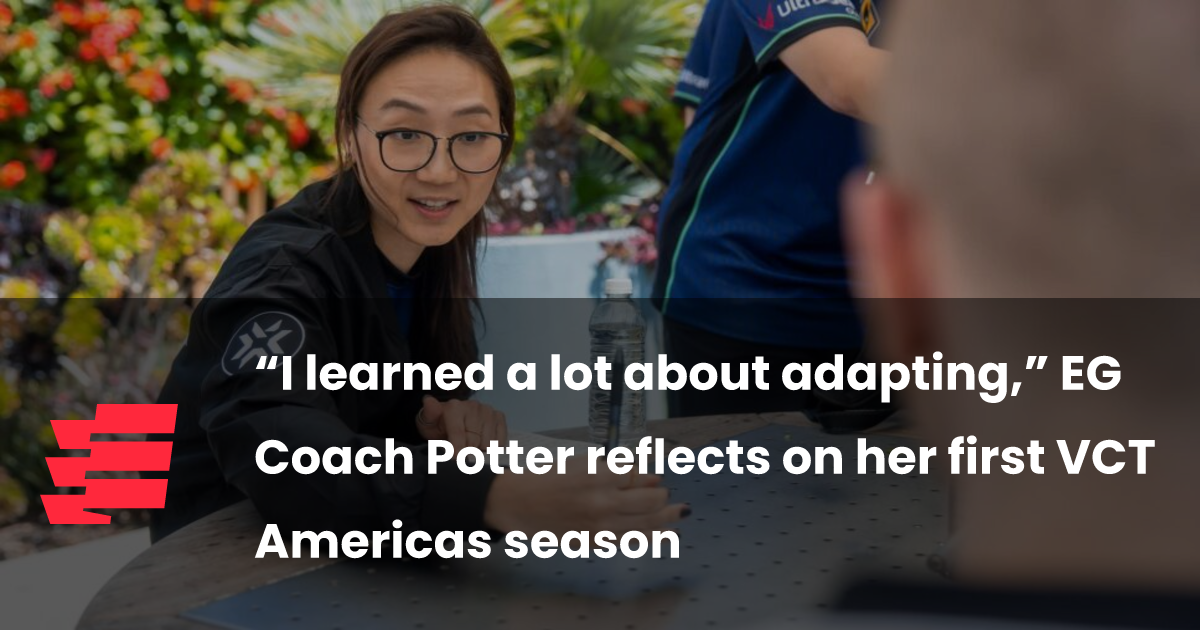 “I learned a lot about adapting,” EG Coach Potter reflects on her first ...
