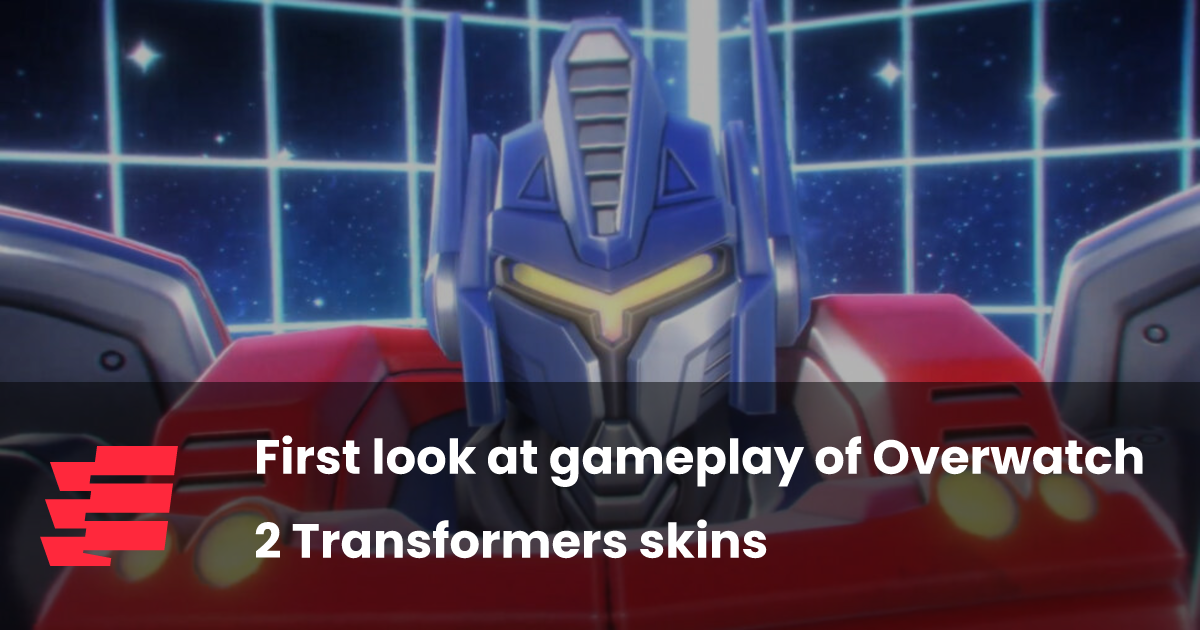First look at gameplay of Overwatch 2 Transformers skins | esports.gg