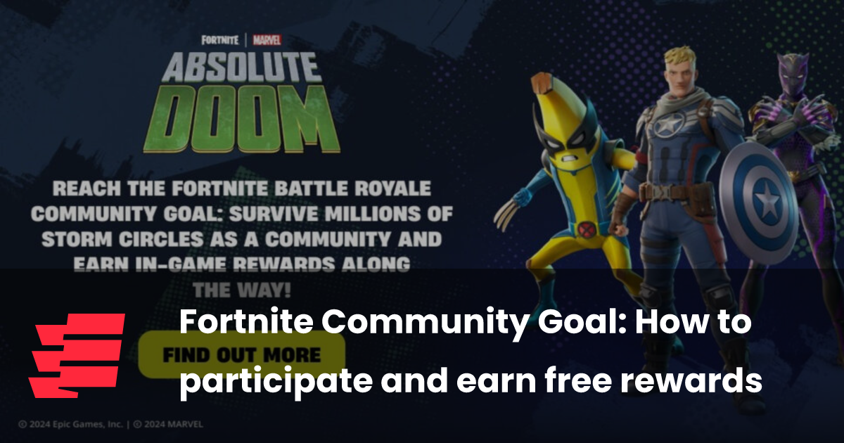 Fortnite Community Goal: How to participate and earn free rewards ...
