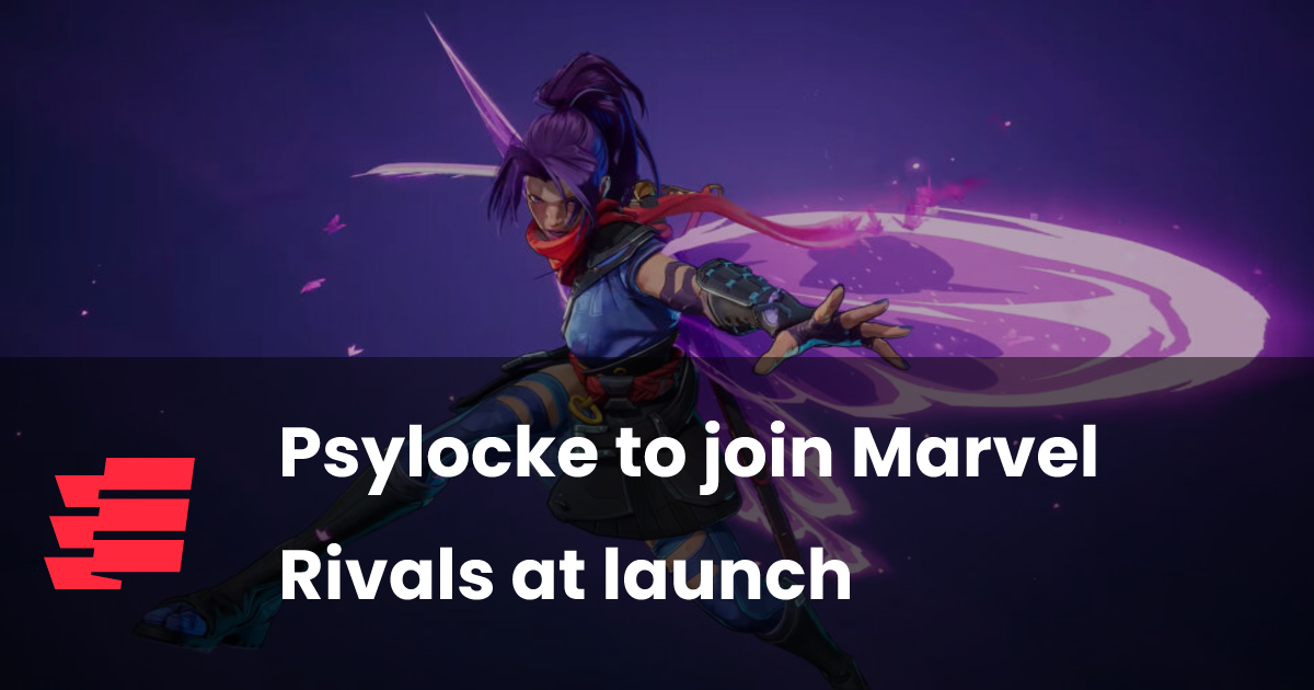 Psylocke to join Marvel Rivals at launch | esports.gg