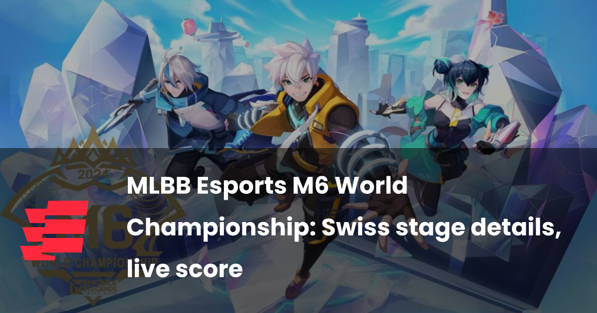 MLBB Esports M6 World Championship: Swiss stage details, live score | esports.gg