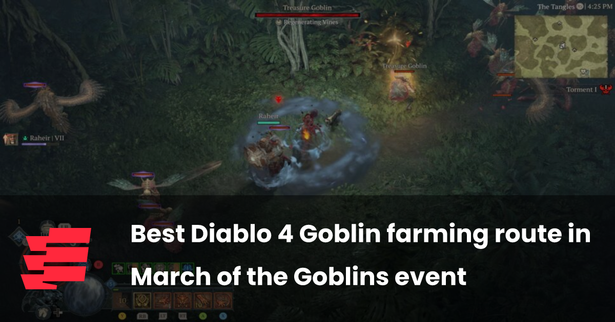 Best Diablo 4 Goblin farming route in March of the Goblins event ...