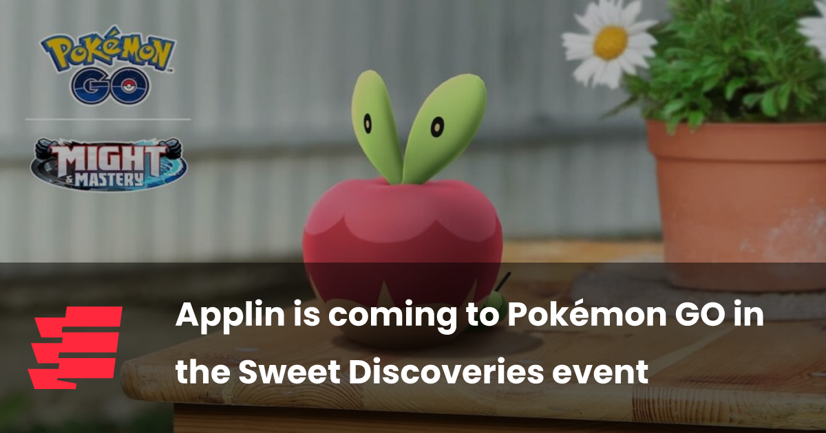 Applin is coming to Pokémon GO in the Sweet Discoveries event | esports.gg